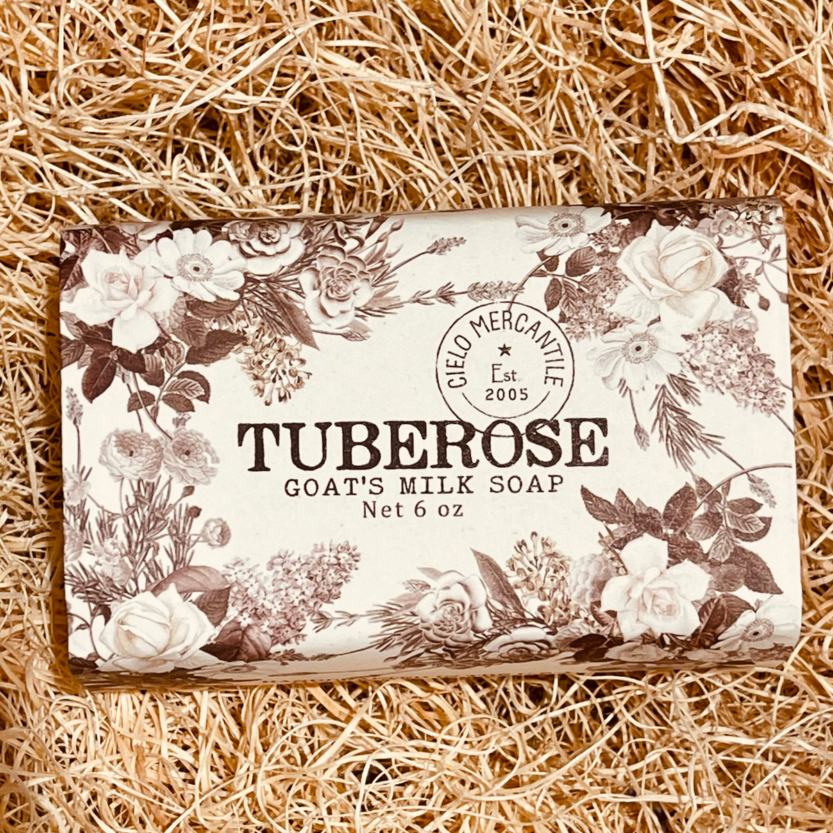 Tuberose Soap Large (6oz.) – CieloMercantile
